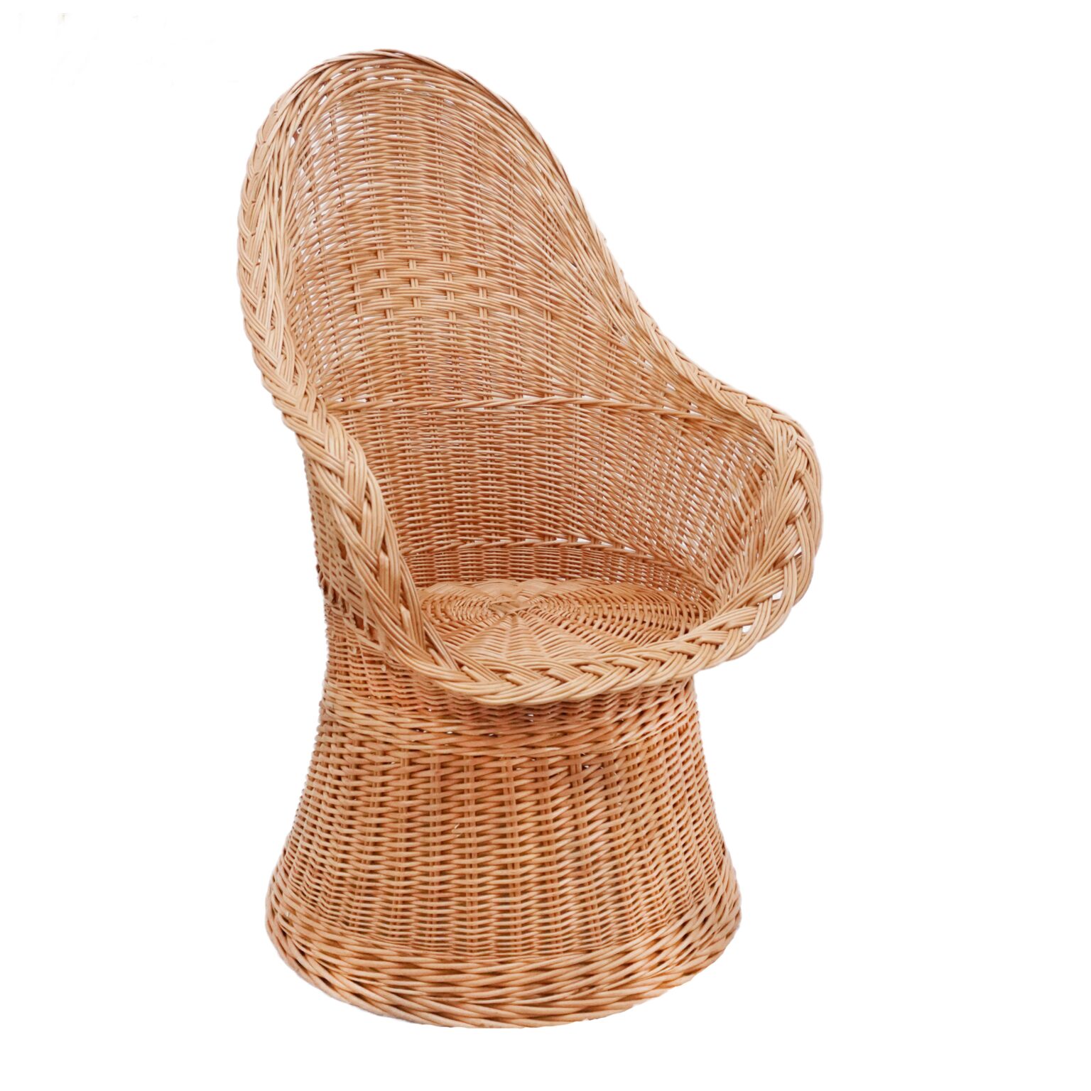 Fotele Wiklinowe na Taras i Balkon - Krzesła i Taborety z Wikliny